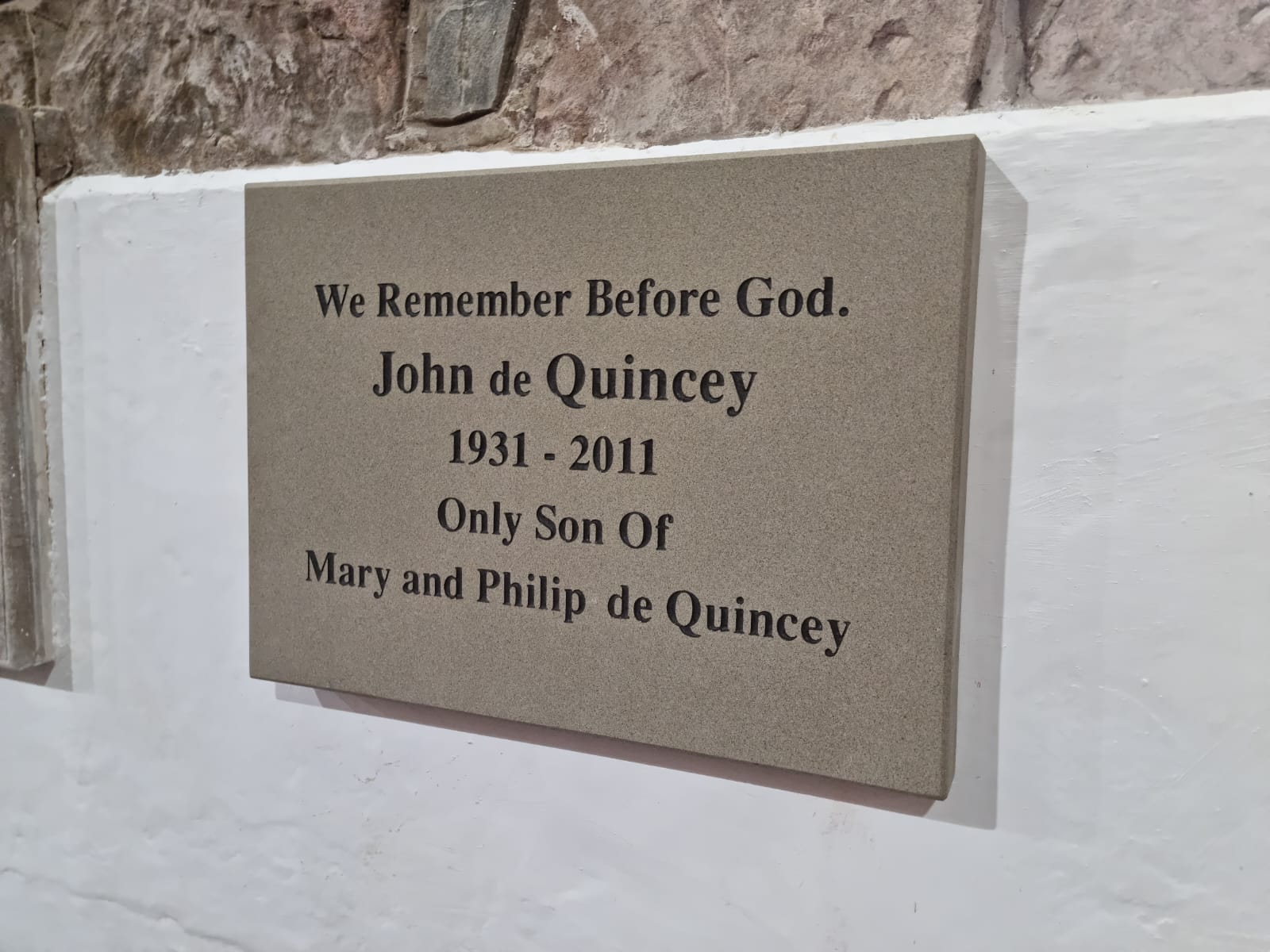 Stonemasons of Church Stretton - Cremation Tablets